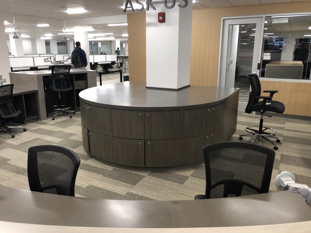 Butler Library - Forest Materials - Prestige Countertops & Services Inc.